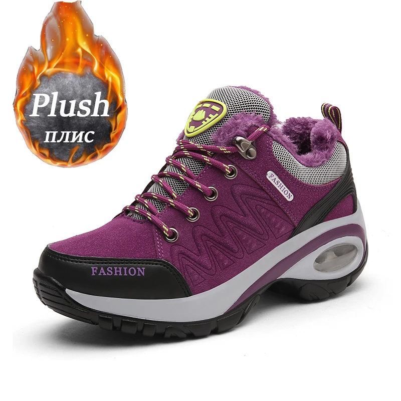 Fashion Winter Sneakers Women | Air Cushion Platform Sneakers - Women ...