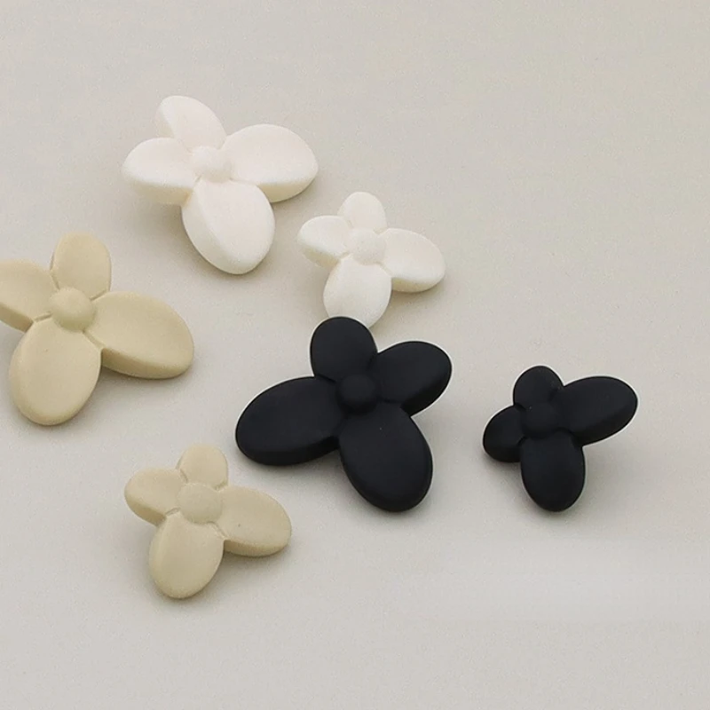 2-6pcs-Matte-Resin-Buttons-Metal-Shank-Button-Coat-Sweater-Cardigan ...