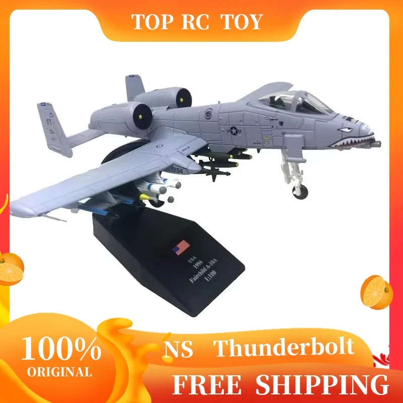 Hot 1/100 Scale US A-10 A10 Thunderbolt II Warthog Attack Plane Fighter ...