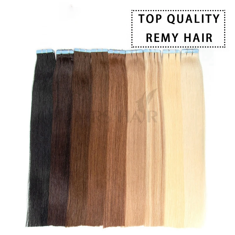 Cut-cula-Remy-Tape-em-extens-es-de-cabelo-humano-cabelo-natural-real ...