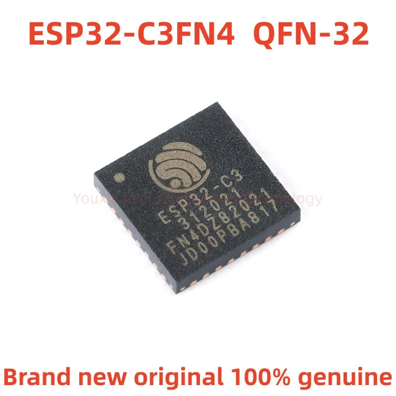 Original-genuine-ESP32-C3FN4-QFN-32-WiFi-Bluetooth-dual-mode-wireless-communication-chip-32-bit ...