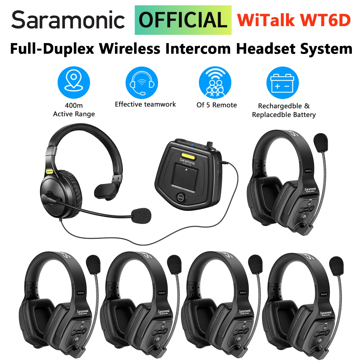 Saramonic-WiTalk-WT6D-Full-Duplex-Communication-Wireless-Intercom ...