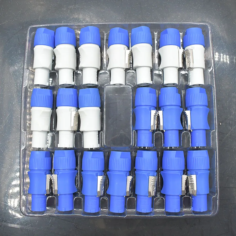 10-20-25PCS-Blue-Gray-NAC3FCA-PowerCon-20A-AC-Cable-Connector-Power ...