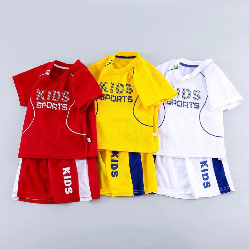 1-2-3-4-5-Year-Old-Kids-Basketball-Suit-Summer-Boy-Girl-Sports-Sets ...