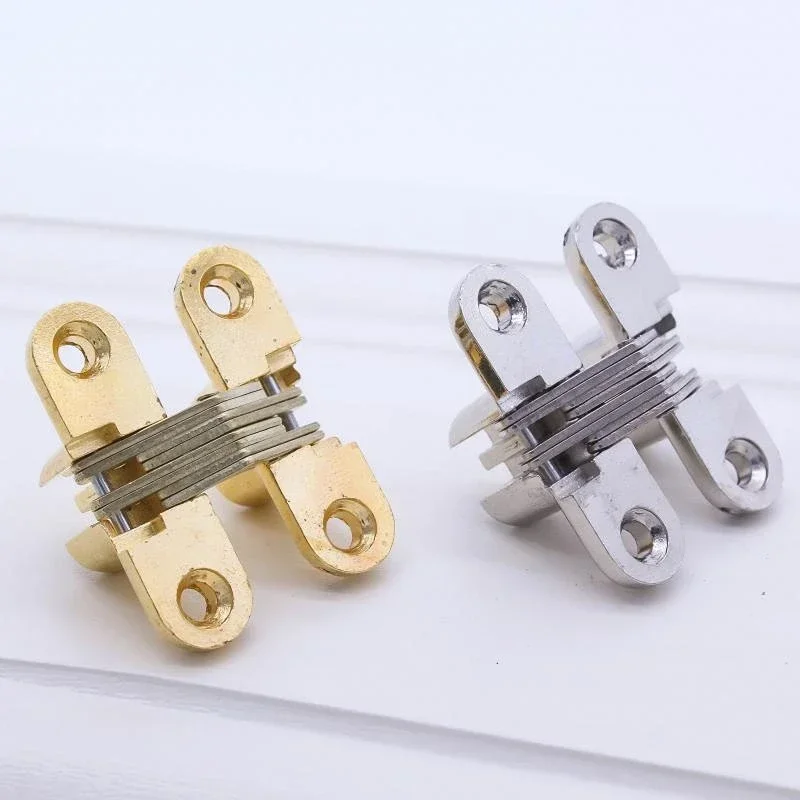 1PCS Hidden Hinges 8x42MM Invisible Invisible Hinge 180 Degree Material ...