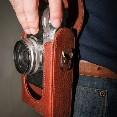 Full-Body-Precise-Fit-Genuine-leather-cowhide-Digital-Camera-case-Bag ...