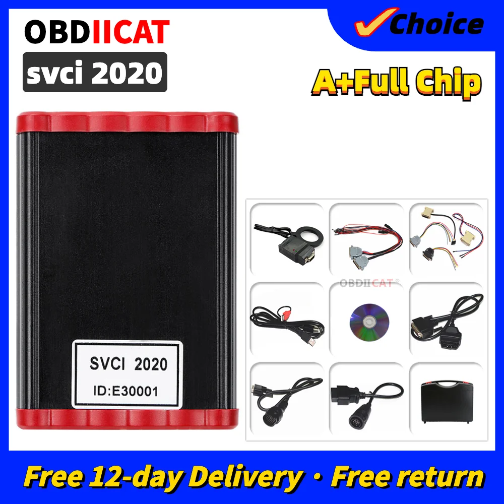 DHL Free!! SVCI 2020 FVDI Full Version No Limited Fvdi Abrite Commander ...