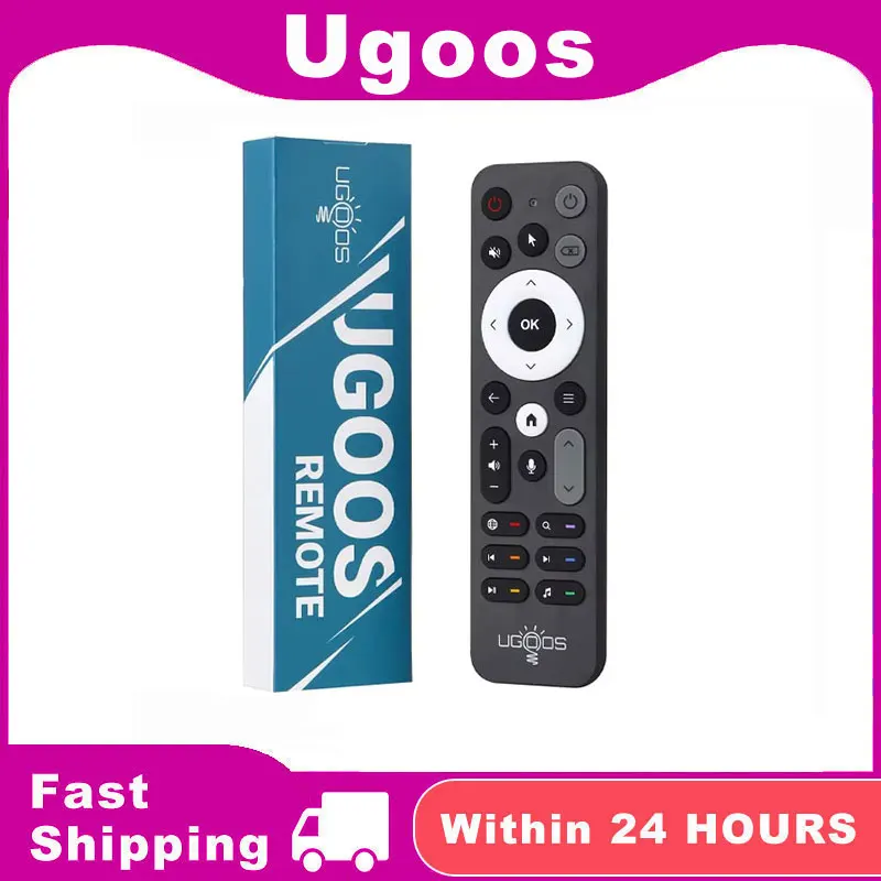 Original-UGOOS-UR02-BT-Voice-Remote-Control-Replacement-for-Ugoos-SK1 ...