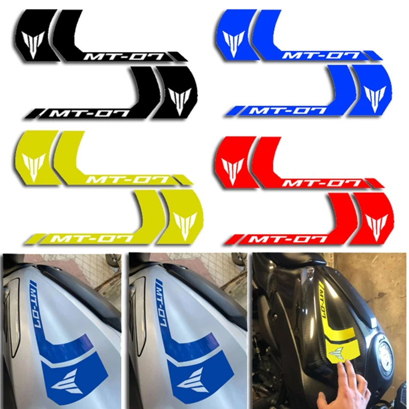 For-Yamaha-Mt07-MT-07-mt07-Motorcycle-Fuel-Tank-Sticker-Stripe-Decal ...