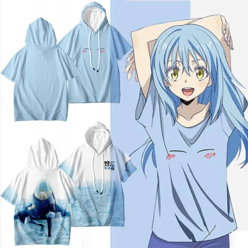 Rimuru-Tempest-3d-Printed-Hooded-T-Shirt-Boys-Girls-T-shirts-Anime-That ...