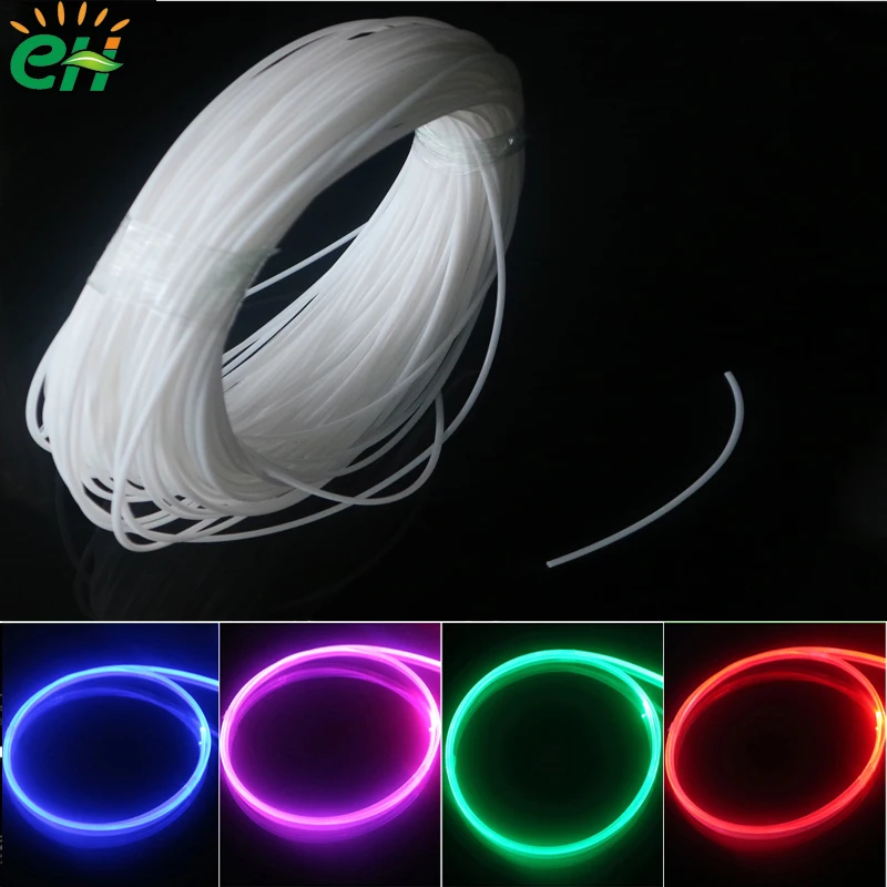 High-Grade Decorative Milky White Super Bright Light-Guiding Fibre ...