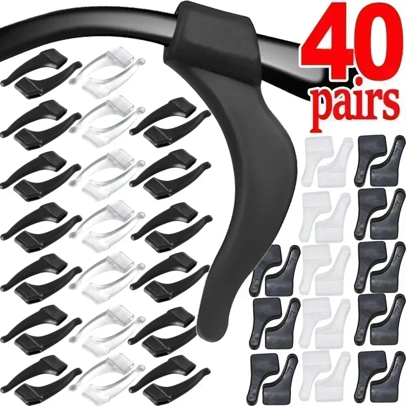 Silicone-Ear-Hook-Anti-slip-Glasses-Leg-Ear-Sleeve-Bracket-Fastener ...