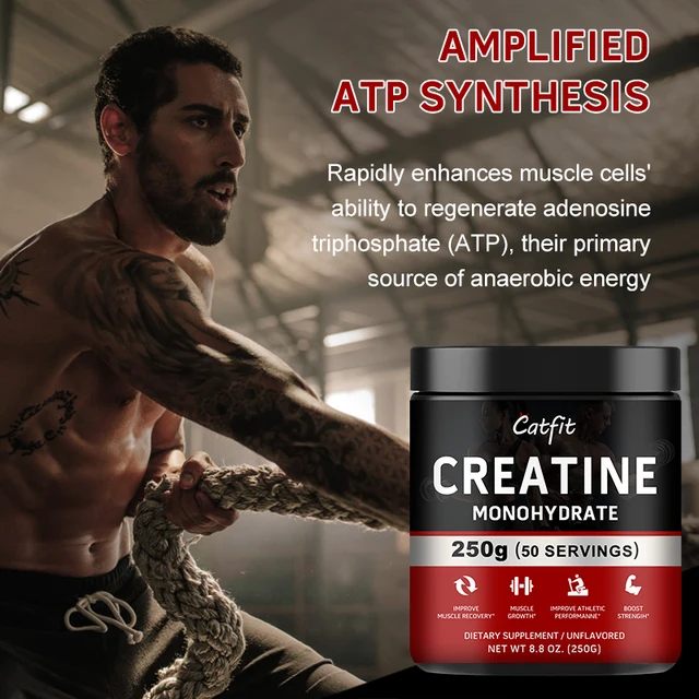 Catfit Creatine Monohydrate Sports drink Improve Gain Strength Build ...