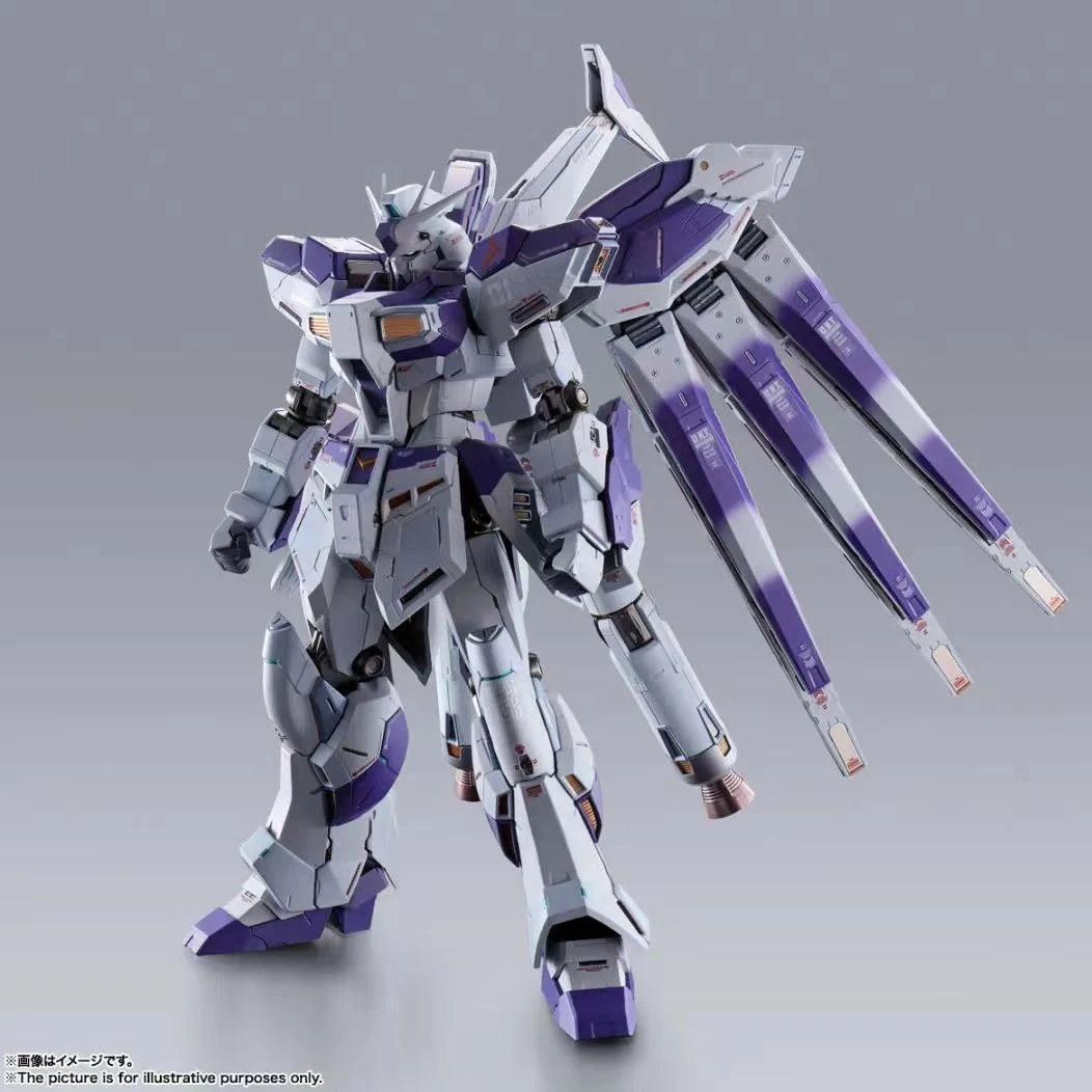 Bandai METALBUILD Original Anime Gundam Rx 93 v2 Hi v Nu Gunpla Action ...