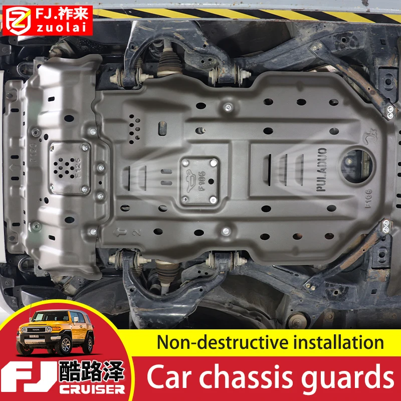 206-2022-For-Toyota-Fj-Cruiser-Chassis-Guard-Fj-Cruiser-Engine-3D-Lower ...