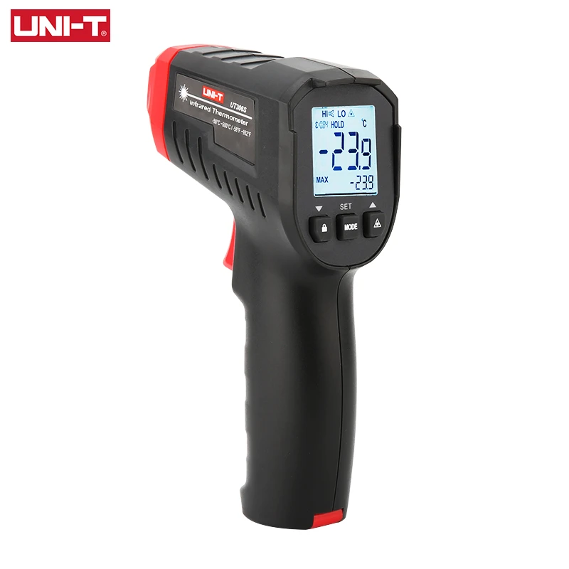 Uni-t Digital Thermometer Ut306s Ut306c Non-contact Industrial Infrared ...