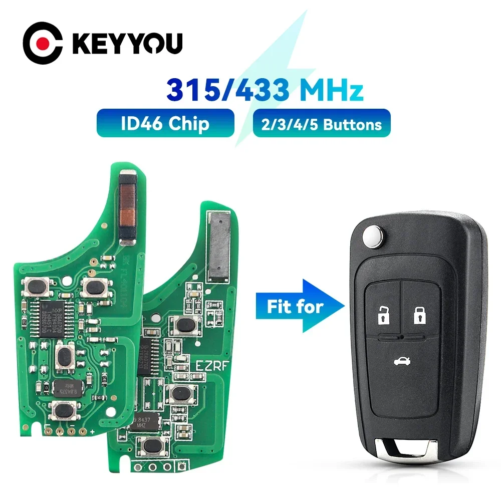 KEYYOU-315-433MHz-ID46-Remote-Car-Key-Circuit-Board-for-Chevrolet-Cruze ...