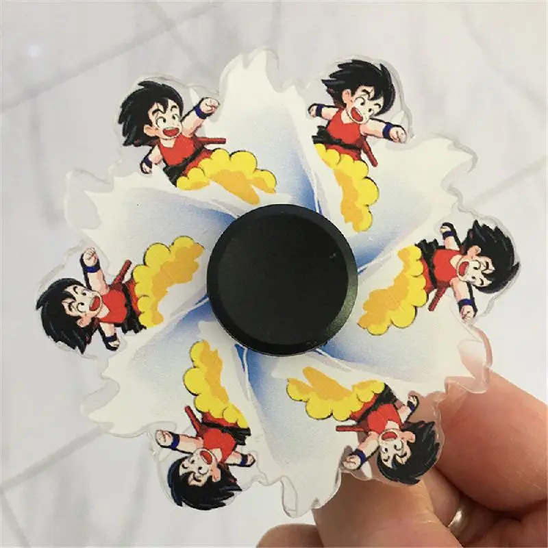 ZK30-Pattern-Fidget-Hand-Spinner-Gyro-anime-Anti-Stress-Cartoons-Animal ...