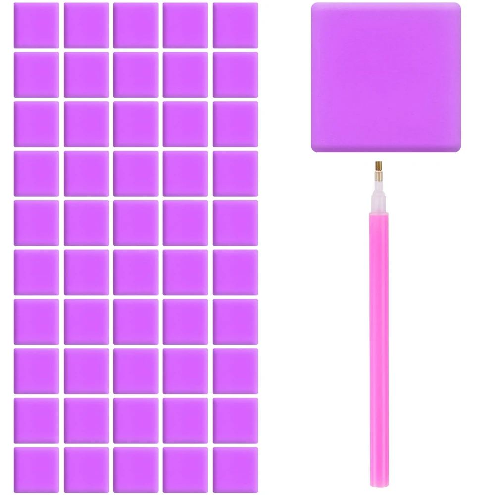 Pintura-Diamante-Cola-Clay-Wax-Set-DIY-Roxo-Bordado-Tool-Kit-Ponto-Cruz ...