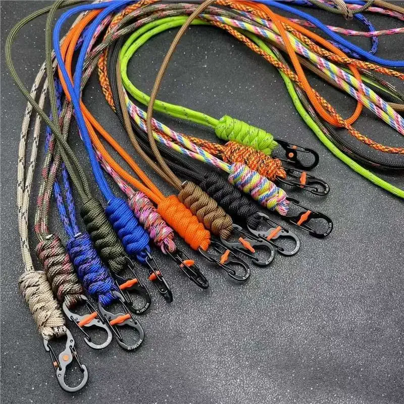 Anti-theft-Lost-Prevention-Nylon-Umbrella-Rope-Keychain-8-character ...