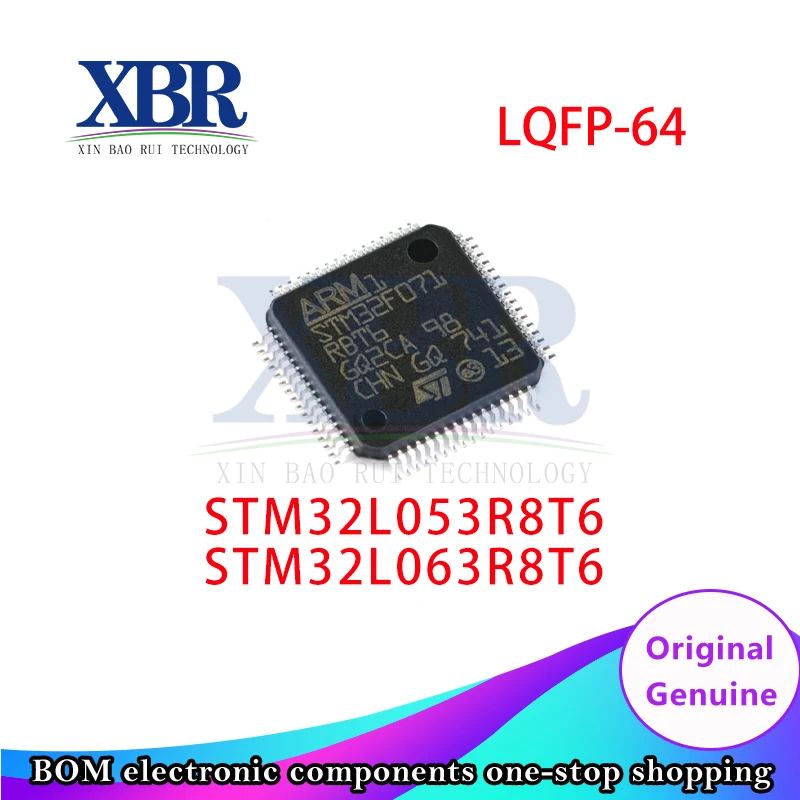 1Pcs-5Pcs-STM32L053R8T6-STM32L063R8T6-LQFP-64-Semiconductors-ARM ...