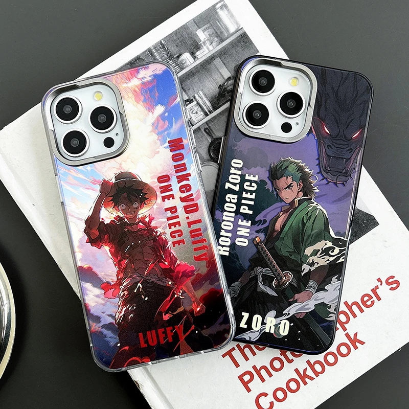 Cute-O-One-Piece-Luffy-Hat-Blue-Light-Phone-Case-For-iPhone-Luxury ...