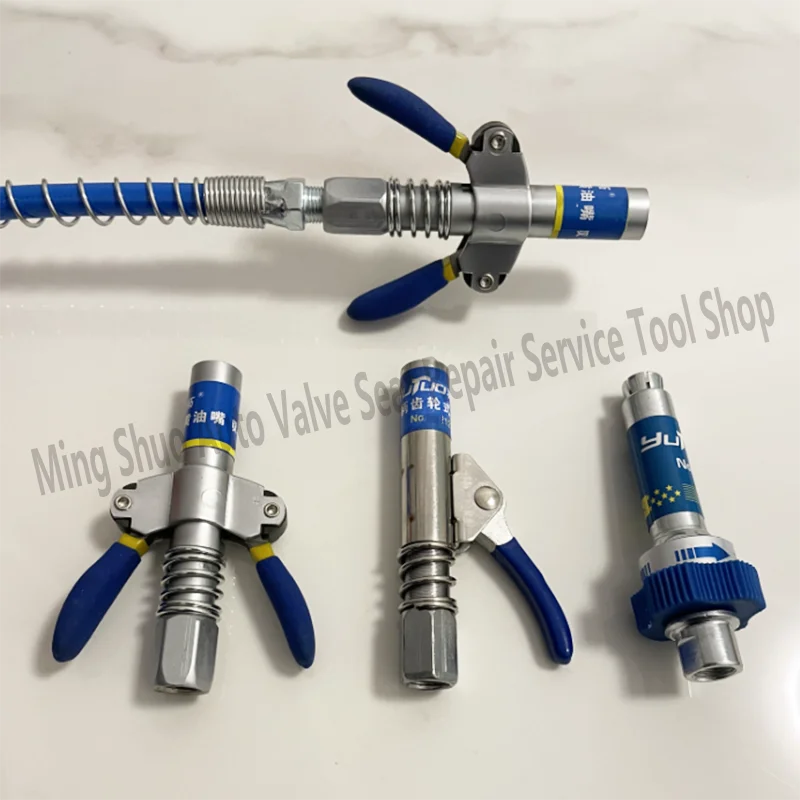 Grease-Coupler-Lock-Clamp-Type-Grease-Nozzle-Hose-Kit-High-Pressure ...