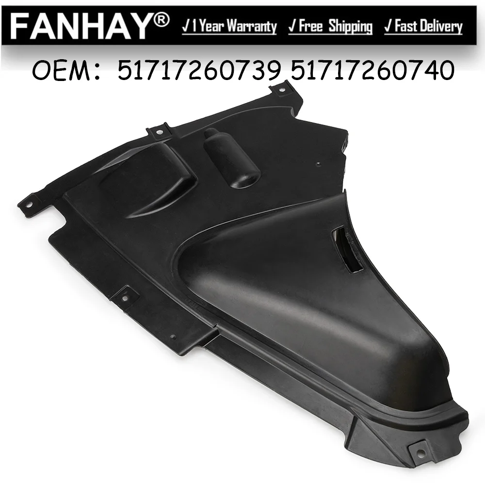 OEM-51717260739-51717260740-New-Front-Splash-Shield-Inner-Fender-Liner ...
