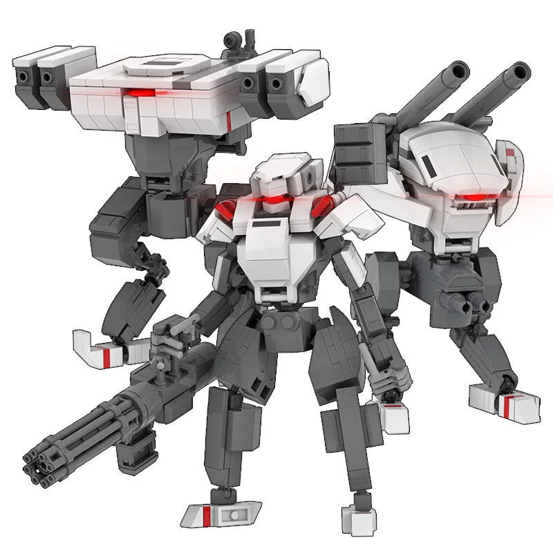 Military-Robot-Army-Building-Blocks-Mecha-Weapon-Accessories-Diy ...