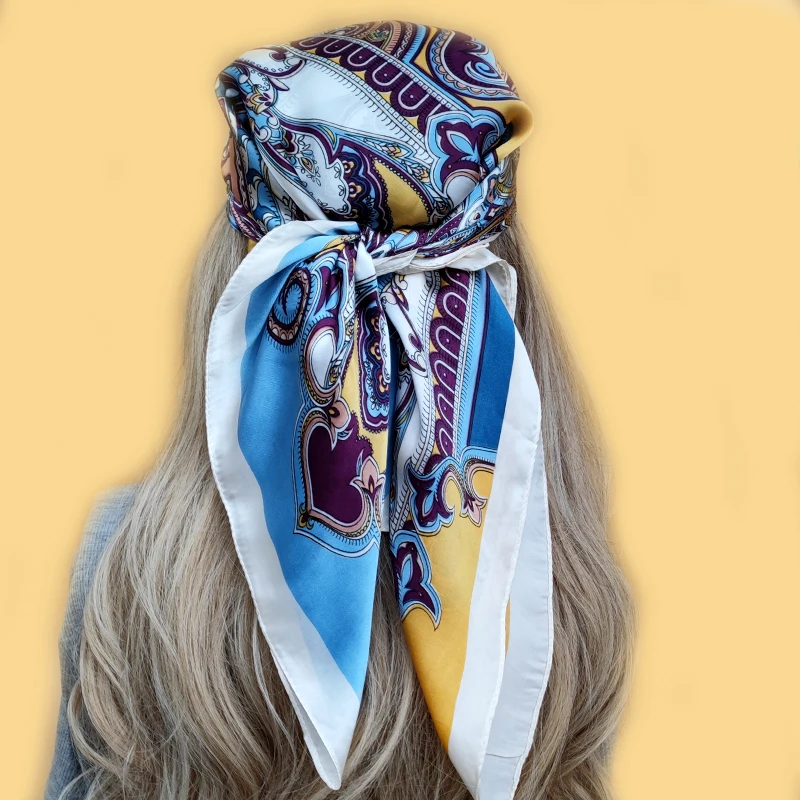 Luxury-2023-Style-Square-Headscarf-New-The-Four-Seasons-Silk-Hijab ...