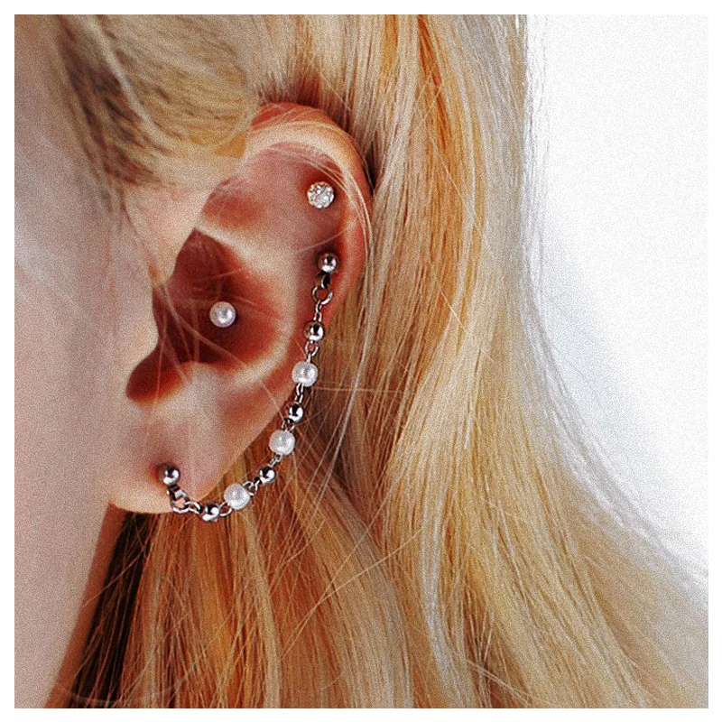 Ear Piercing Low Helix