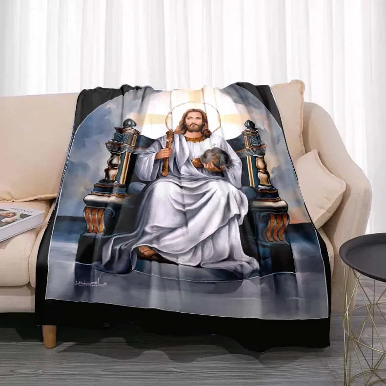Jesus-Religion-Christ-Blanket-Lightweight-Bedding-Super-Soft-Worm ...