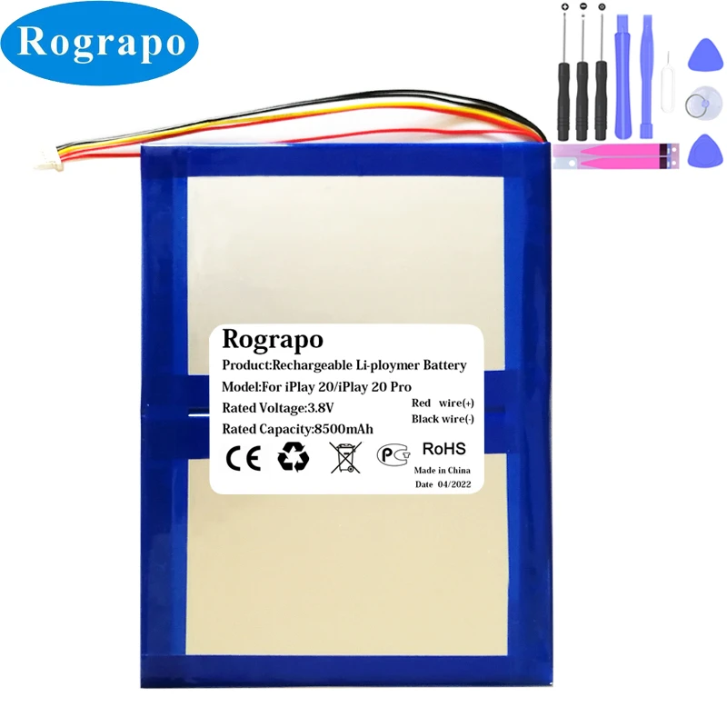 New 3.8v 8500mah Tablet Pc Battery For Alldocube Cube Iplay 20 ...