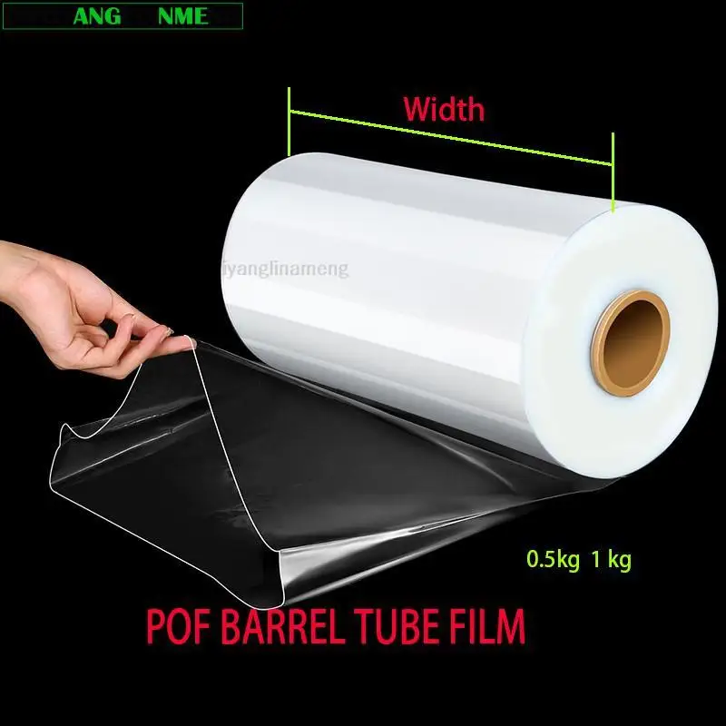 0.5kg POF Heat Shrink Barrel Film Clear Membrane Sheets Plastic ...