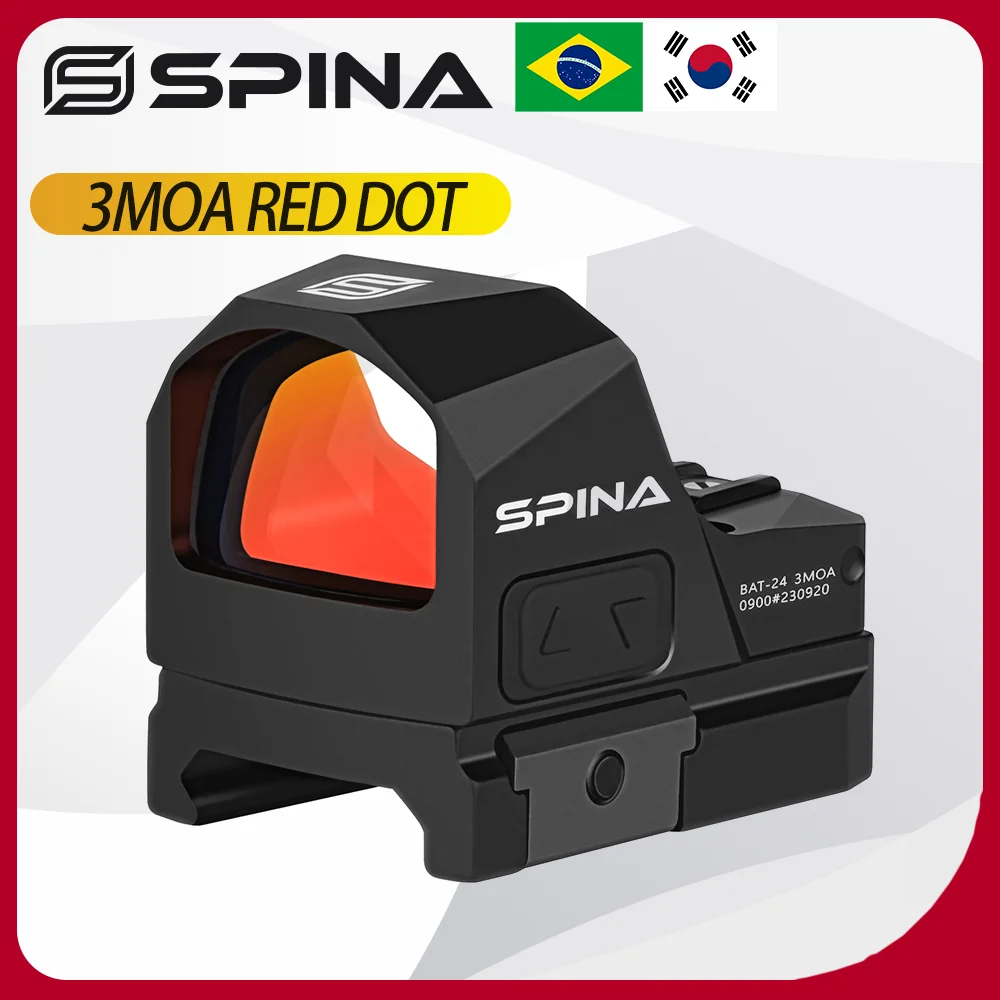SPINA OPTICS-Red Dot Scope para Glock, pistola, Rifle Sight, IPX6 à ...