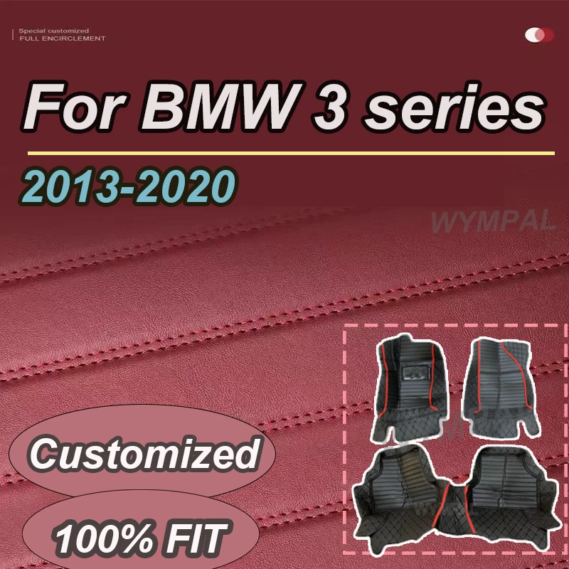 LUXURY Car floor mats for BMW 3 series GT F34 320i 328i 335i 2013 2014 ...