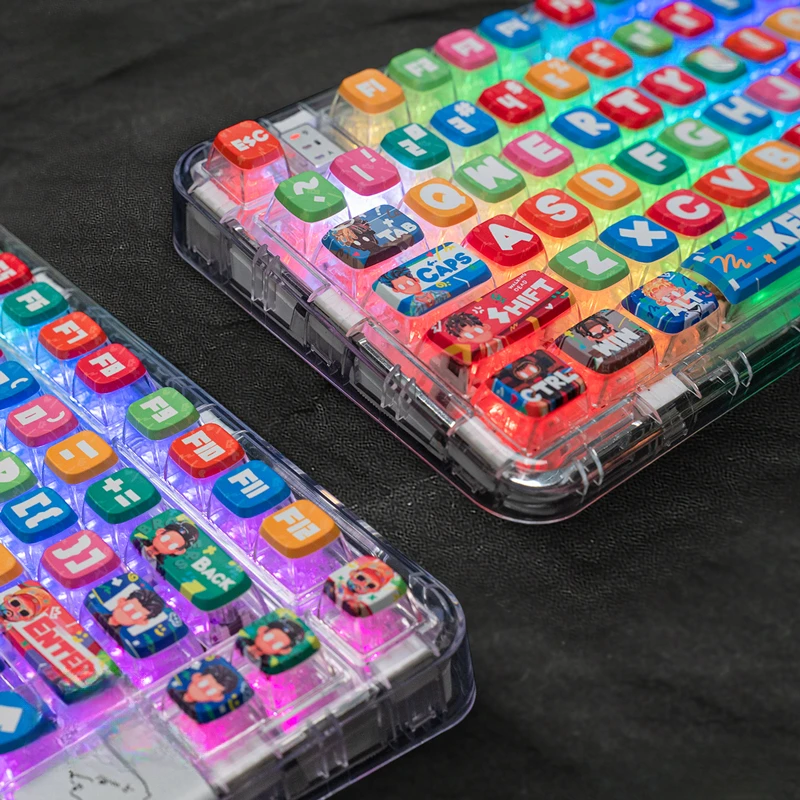 ECHOME-PBT-Dye-Subbed-Anime-Keycap-Artistas-Keycap-Perfil-XDA-Estilo ...