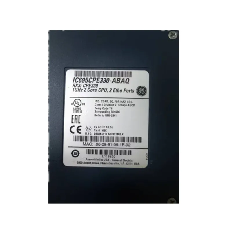 Original-In-Stock-GE-CPU-Module-IC695CPE330-ABAQ-Used-In-Good-Condition ...