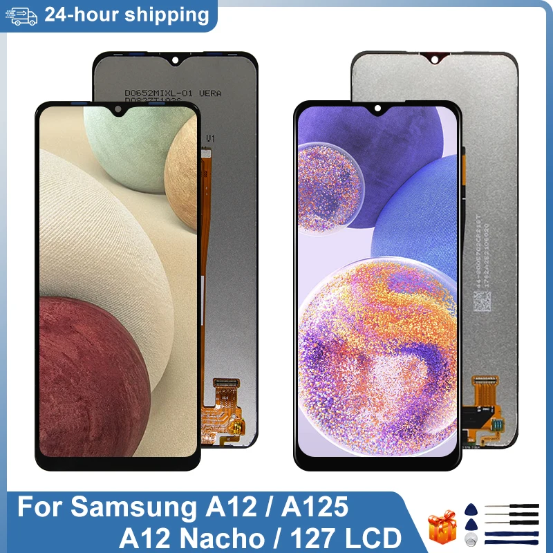 6.5” For Samsung Galaxy A12 Display SM-A125F/DSN LCD Touch Screen ...