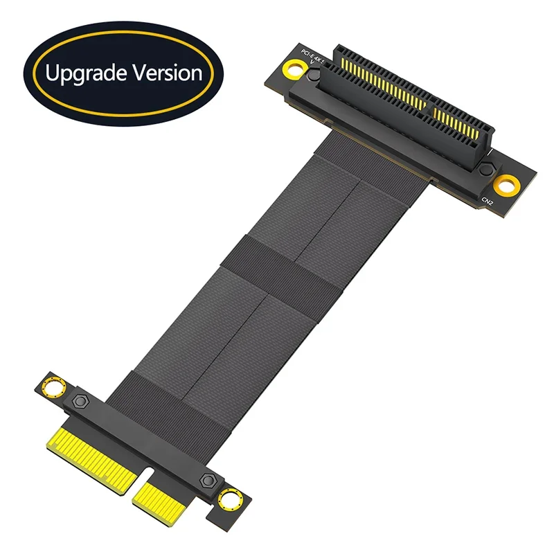 Nuevo Cable de extensión PCIE X4 extensor elevador conector chapado en ...