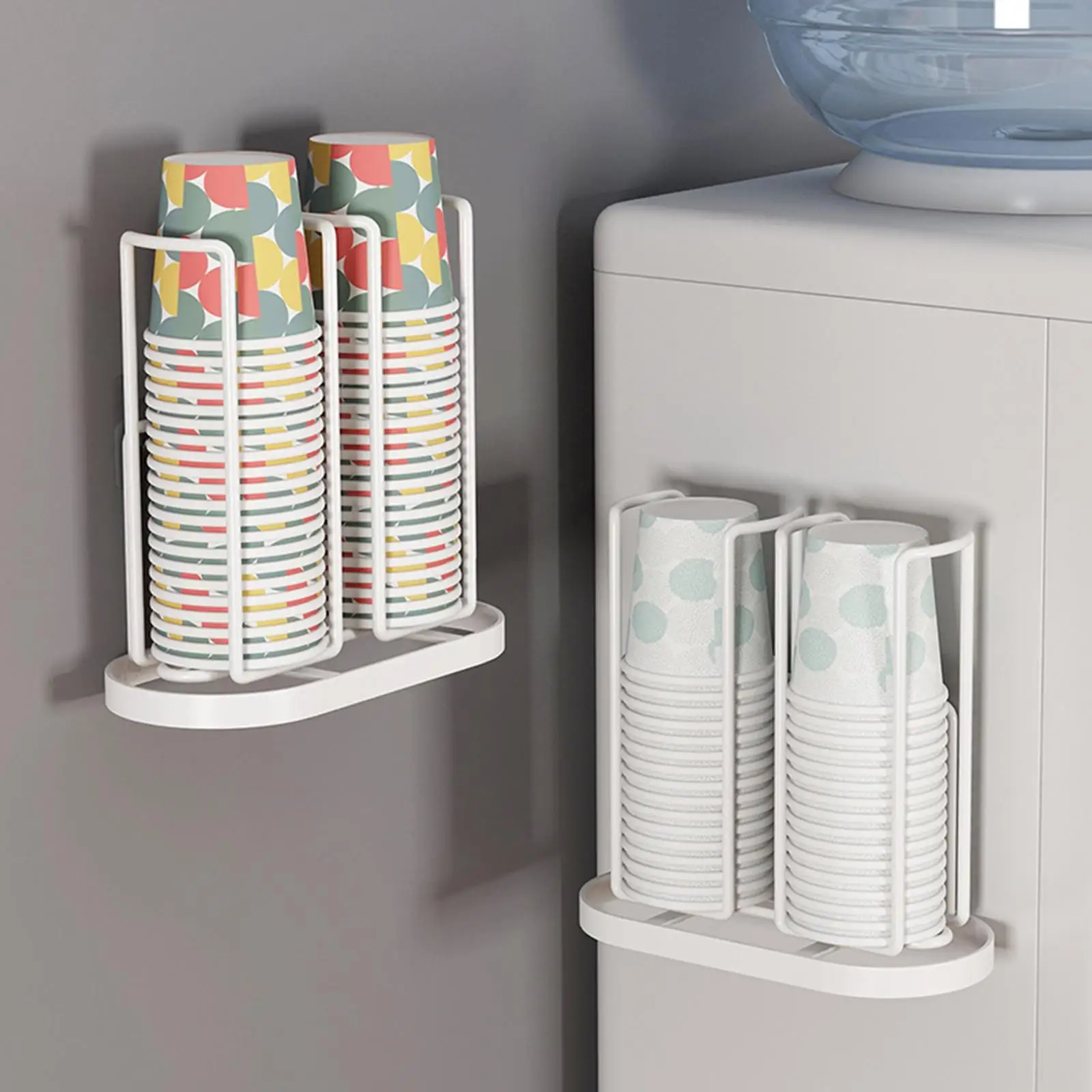 Throwaway-Paper-Cup-Dispenser-Storage-Milk-Tea-Shop-Coffee-Cup-Holder ...