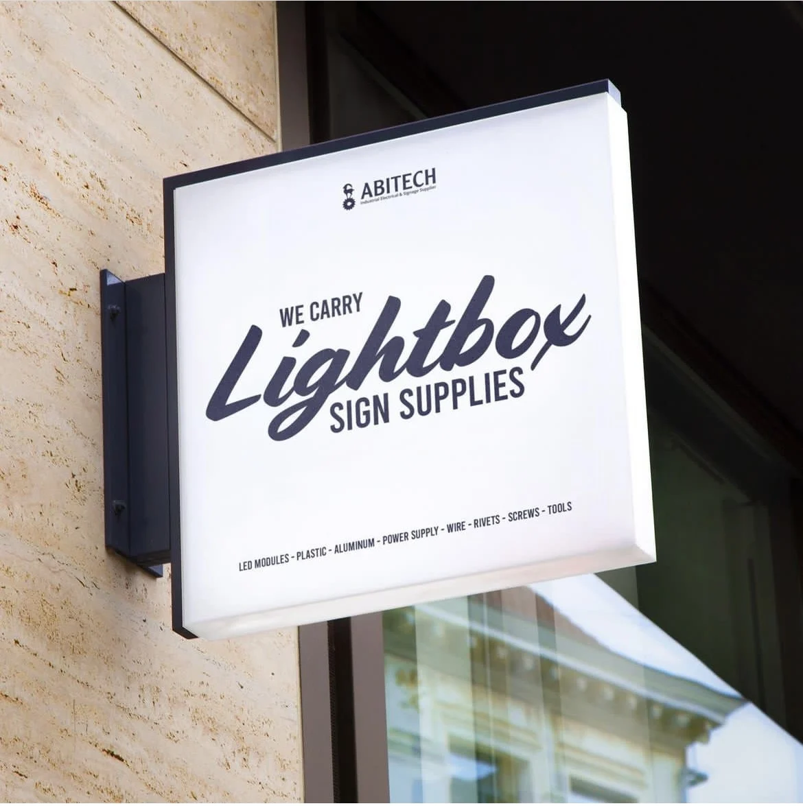 LED-Light-Box-Store-front-Sign-Blade-Outdoor-LED-Light-Box-Double-Sided ...