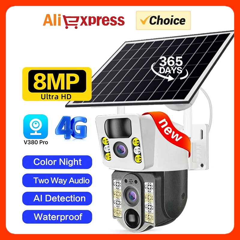 4G-SIM-Card-Solar-Camera-IP-Wireless-Solar-CCTV-WiFi-360-4K-Dual-Lens ...