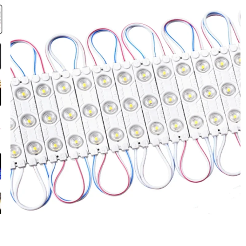 2024-2835SMD-Injection-LED-Sign-Module-Light-100PCS-DC12V-3LED ...