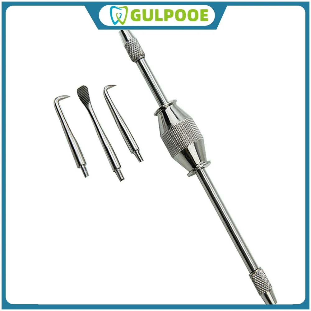 GULPOOE-Dental-Broken-Root-Drill-Remnant-Extractor-1-Set-With-3-Tips ...