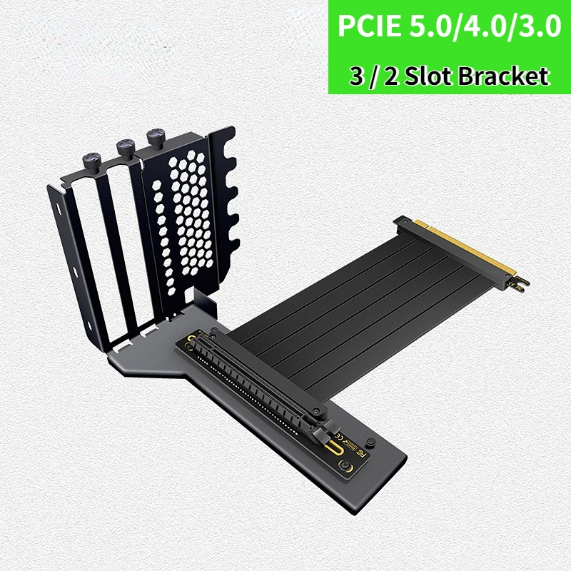 PCIE-Vertical-Upright-GPU-Mount-Kit-Universal-Bracket-7-PCI-Slots-VGA ...