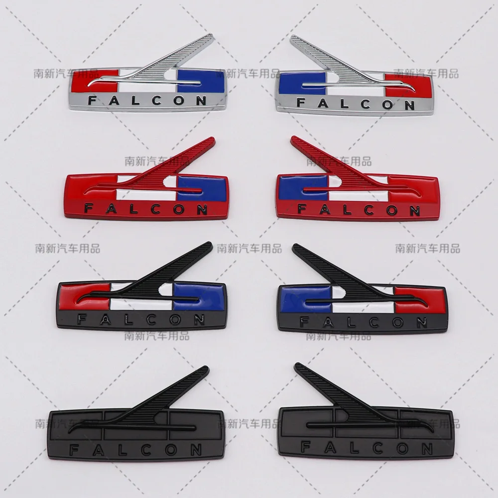 3D Metal Car Sticker For Ford Falcon XR6 XR 6 XR8 XR 8 Car Rear Badge ...