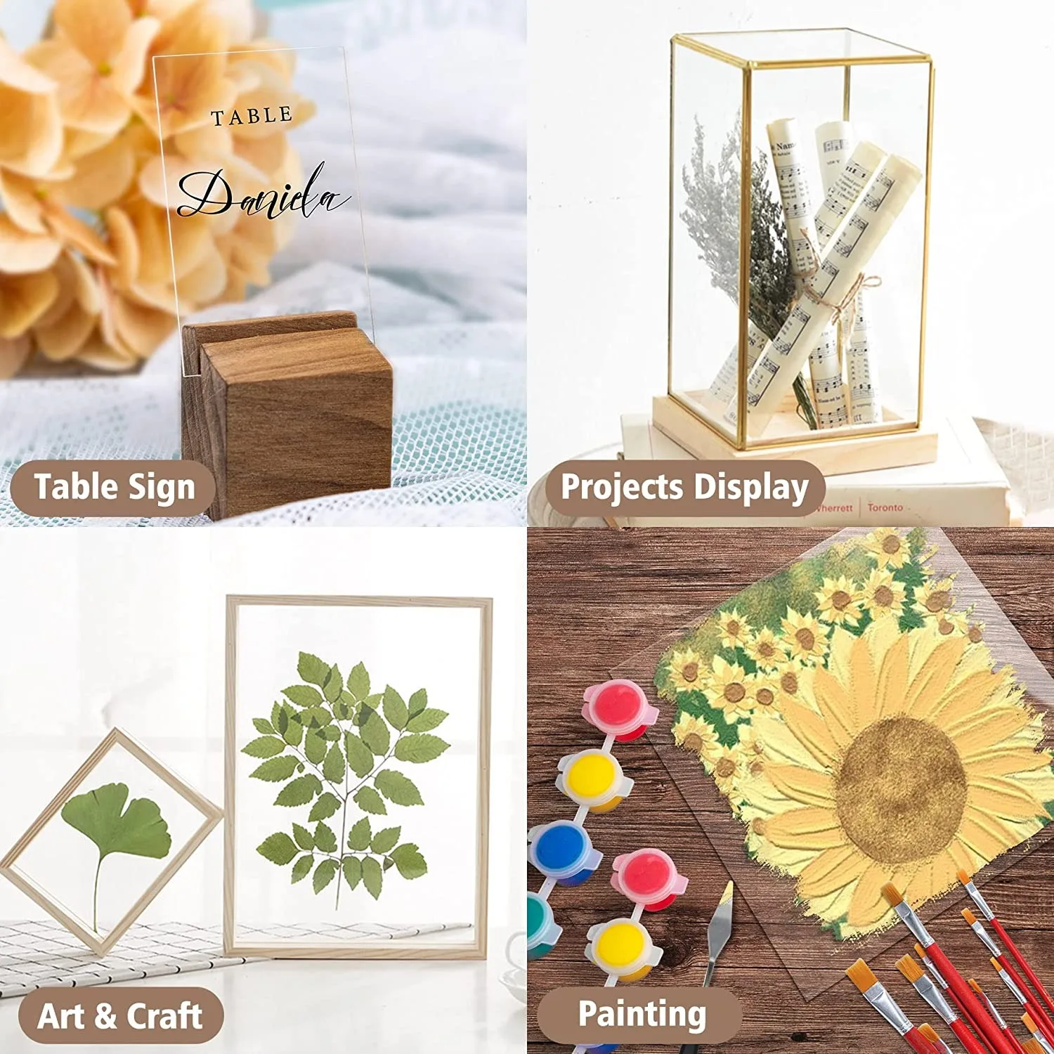 Plexiglass Art Panels Clear Acrylic Plexiglass Sheet | Plexiglass Diy