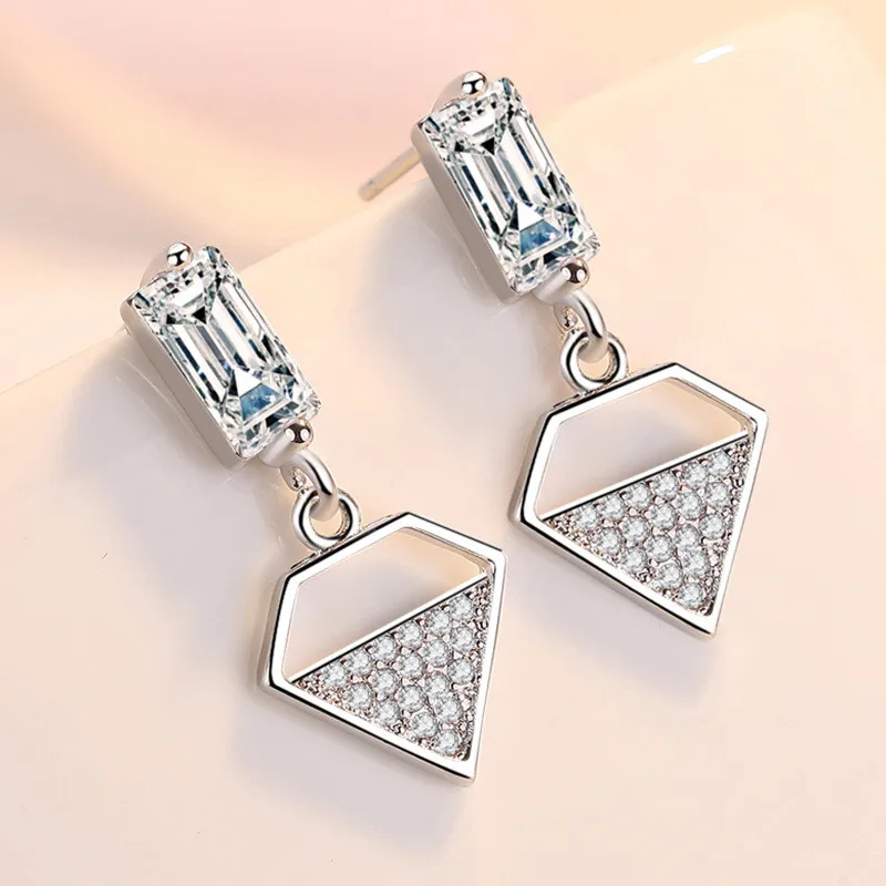 1-Pair-Women-s-Hollow-Geometric-Polygon-Shape-Dangle-Rectangle-AAA ...