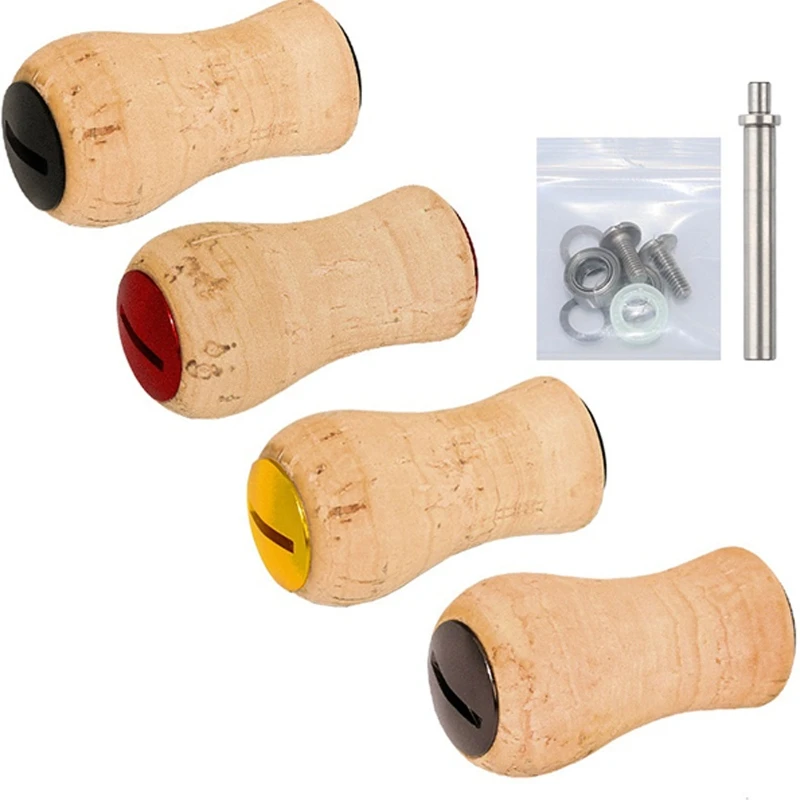Cork Reel Knob Tuning Knob for Shimano Daiwa Baitcasting Spinning Reel ...
